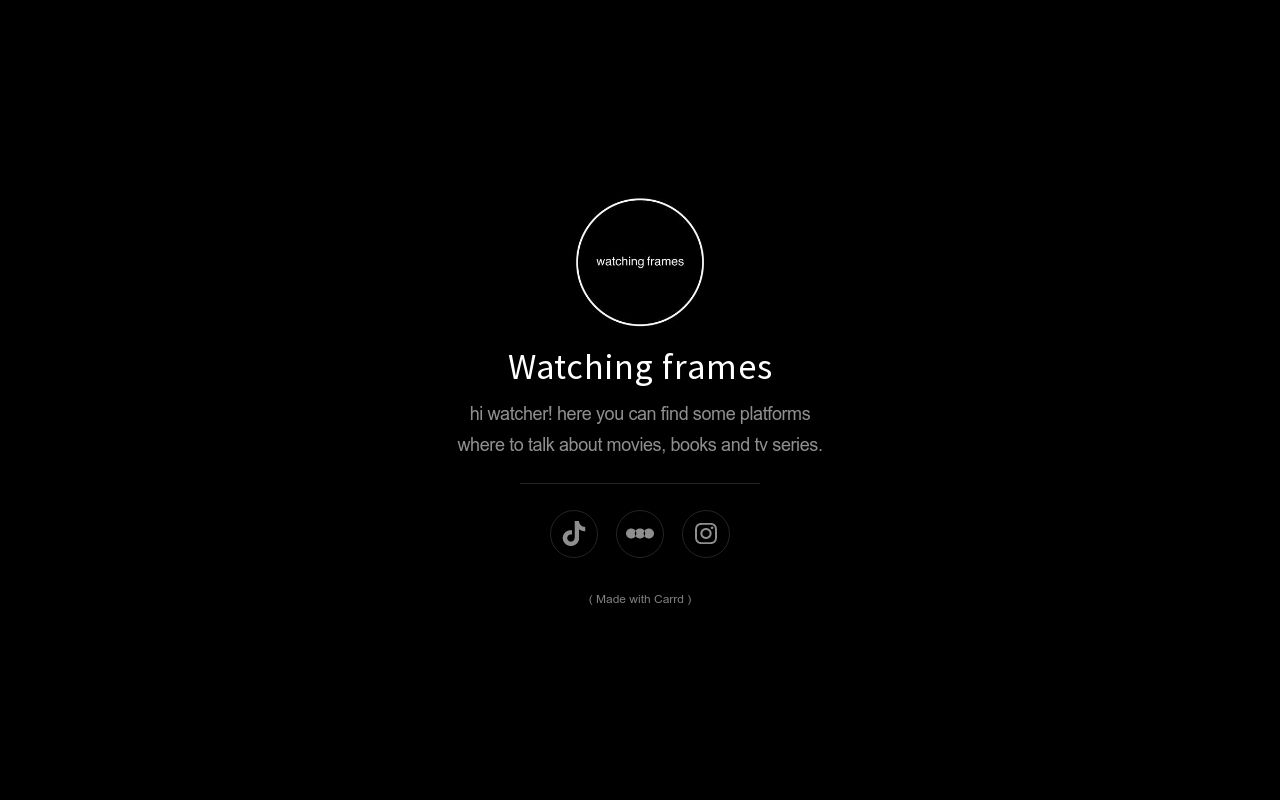 Watching frames